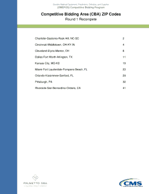 Fillable Online (DMEPOS) Competitive Bidding Program Fax Email Print ...