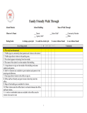 Fillable Online opi mt Family Friendly Walk Through Checklist Fax Email ...