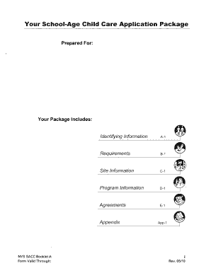 Fillable Online nyc New York State School-Age Child Care Fax Email Print - pdfFiller