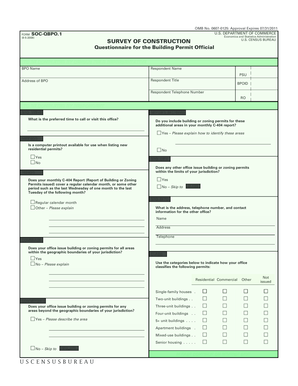 Fillable Online census SURVEY OF CONSTRUCTION USCENSUSBUREAU - census ...