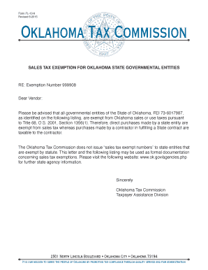 Fillable Online ok Form FL-13-6 - ok Fax Email Print - pdfFiller