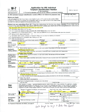 Fillable Online stepbystepselfpublishing Sample Form W-7 - Step-By-Step ...