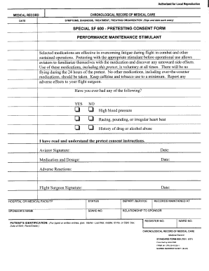 Sf 600 - Fill and Sign Printable Template Online