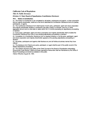 Fillable Online boe ca Regulation 7011. Regulation 7011 Fax Email Print ...