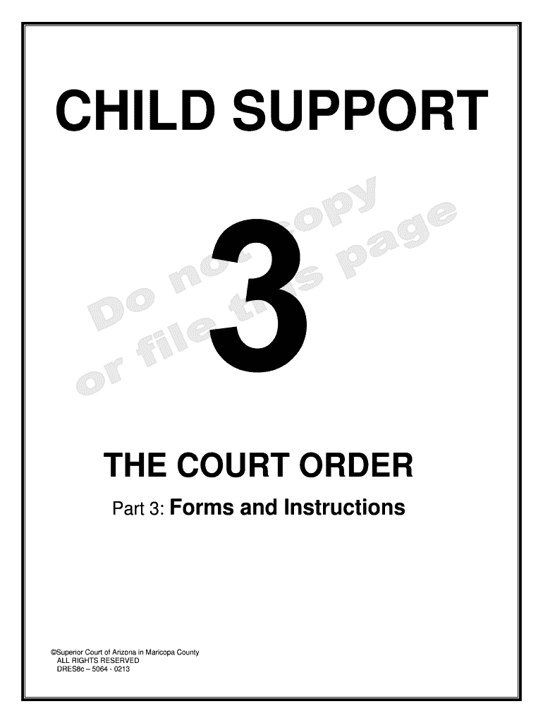 Fillable Online superiorcourt maricopa THE COURT ORDER Fax Email Print ...