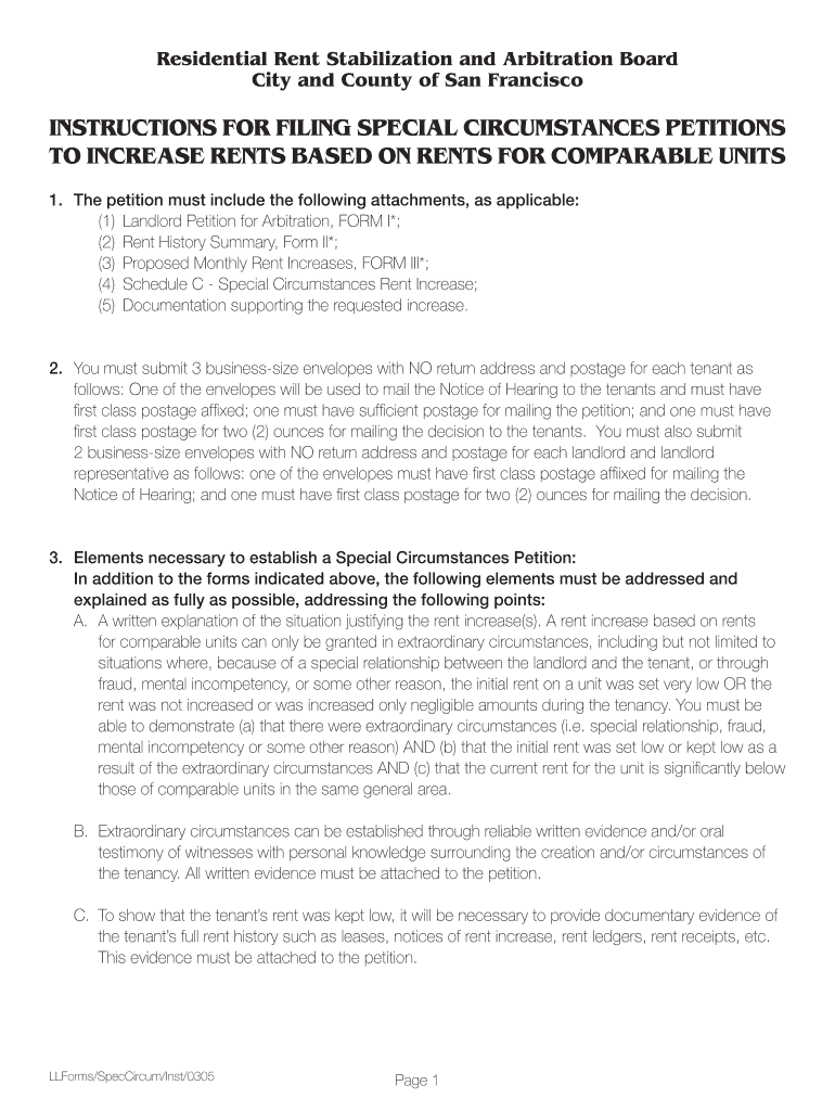 Fillable Online Residential Rent Stabilization and Arbitration Board ...