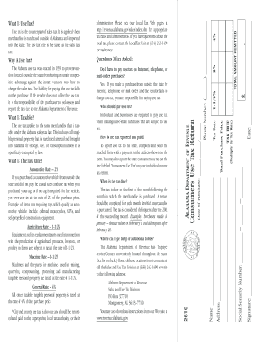 Fillable Online revenue alabama What Is Use Tax? - Alabama - revenue ...