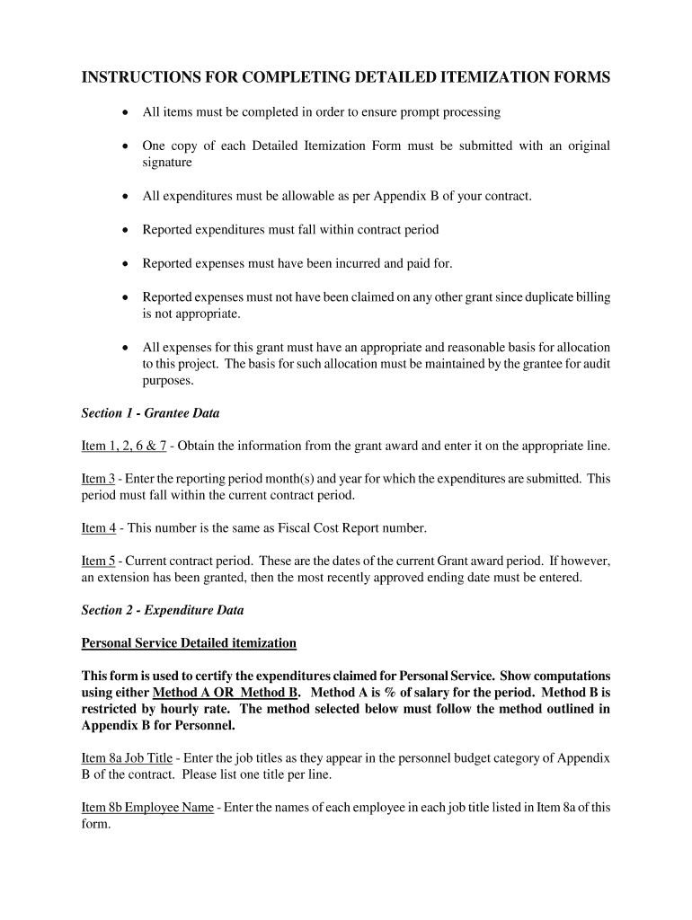 Fillable Online dhses ny Instructions for completing detailed ...