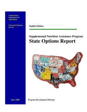 Fillable Online fns usda State Options Report - fns usda Fax Email ...