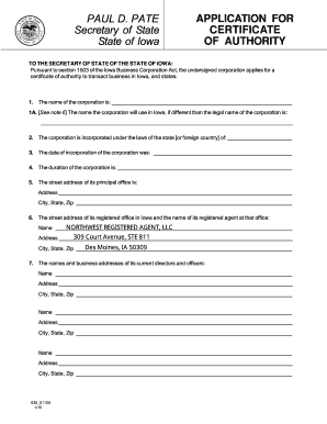 Fillable Online OF AUTHORITY Fax Email Print - pdfFiller