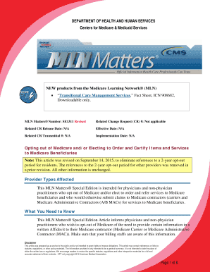 Fillable Online cms Transitional Care Management Services, Fact Sheet ...
