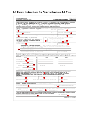 18 Printable employment verification form i-9 Templates - Fillable ...