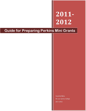 Fillable Online msjc perkins mini grant application project title form ...