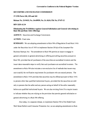 Fillable Online sec Fillable Final Rule Fax Email Print - pdfFiller