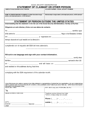 Fillable Online photos state ACCOUNT NUMBER SOCIAL SECURITY NUMBER ...