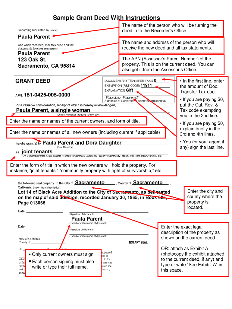 Quitclaim Deed California Fill Online Printable Fillable Blank 