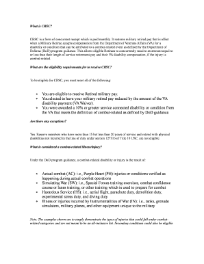 Fillable Online You are eligible to receive Retired military pay. You ...