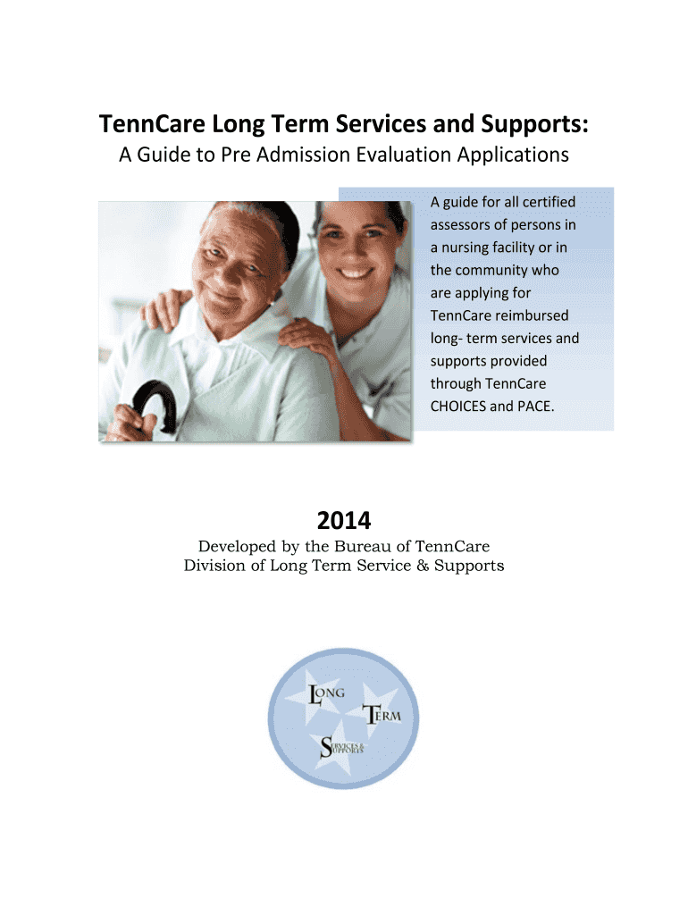 Fillable Online tn TennCare Long Term Services and Supports: A Guide to ...