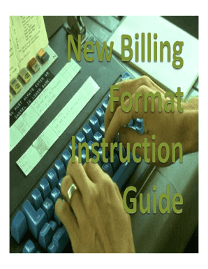 Fillable Online azdes New Billing Format Instruction Guide - azdes Fax ...