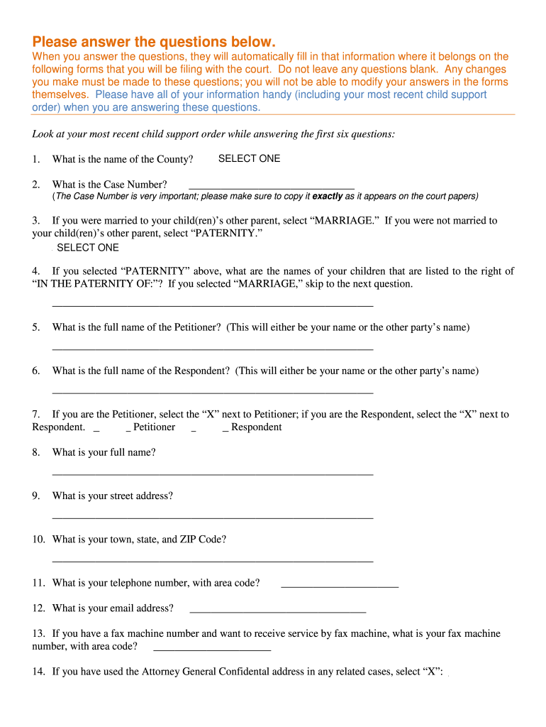 Indiana divorce papers pdf: Fill out & sign online | DocHub
