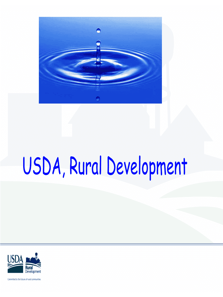 Fillable Online USDA Rural Development Presentation - Broome County Fax ...