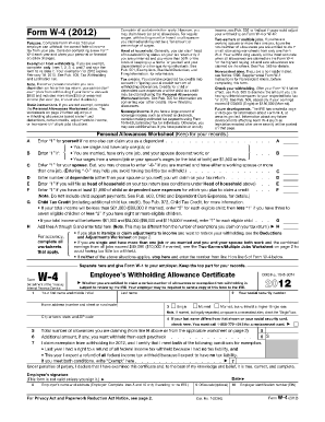 Withholding Worksheet