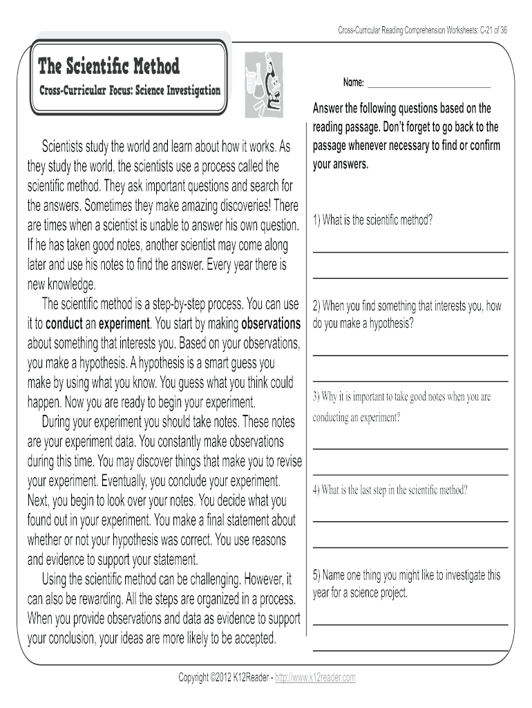 Reading 3rd Grade Worksheets Fill Online Printable Fillable Blank 