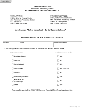 Fillable Online nfc usda GM120 - Title 120 - Administrative Services ...