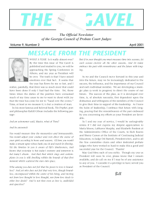 Fillable Online GAVEL Fax Email Print - pdfFiller