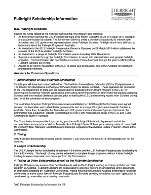 Fillable Online eca state Fulbright Scholarship Information - eca state ...