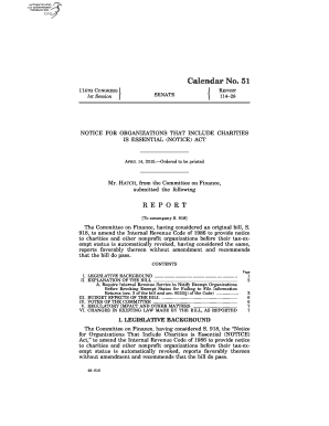 Fillable Online (NOTICE) Act - Congress.gov Fax Email Print - pdfFiller