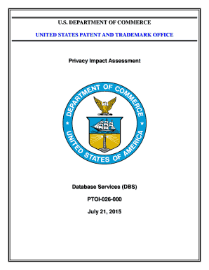Fillable Online uspto Database Services (DBS) Fax Email Print - pdfFiller