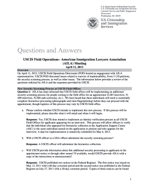 Fillable Online uscis Customer Service and Public Engagement - uscis ...