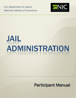 Fillable Online static nicic JAIL ADMINISTRATION - static nicic Fax ...