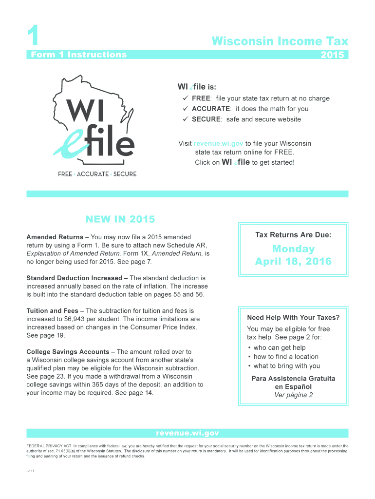 2012 wisconsin form 2015: Fill out & sign online | DocHub
