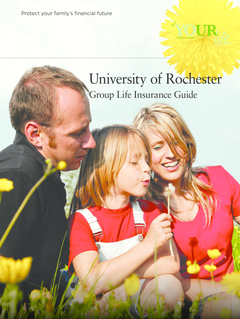 Fillable Online rochester Protect Your Family's Financial Future ...