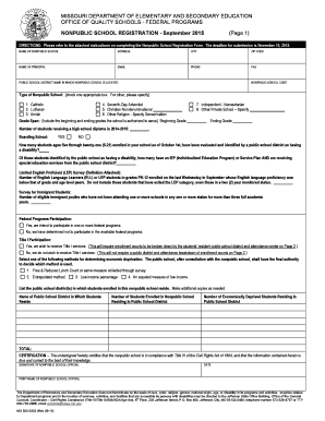 Fillable Online dese mo Nonpublic Registration Forms 2015-2016PDF ...