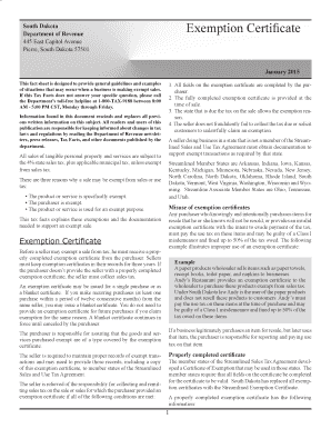 Fillable Online Exemption Certificate 0115 Fax Email Print - pdfFiller