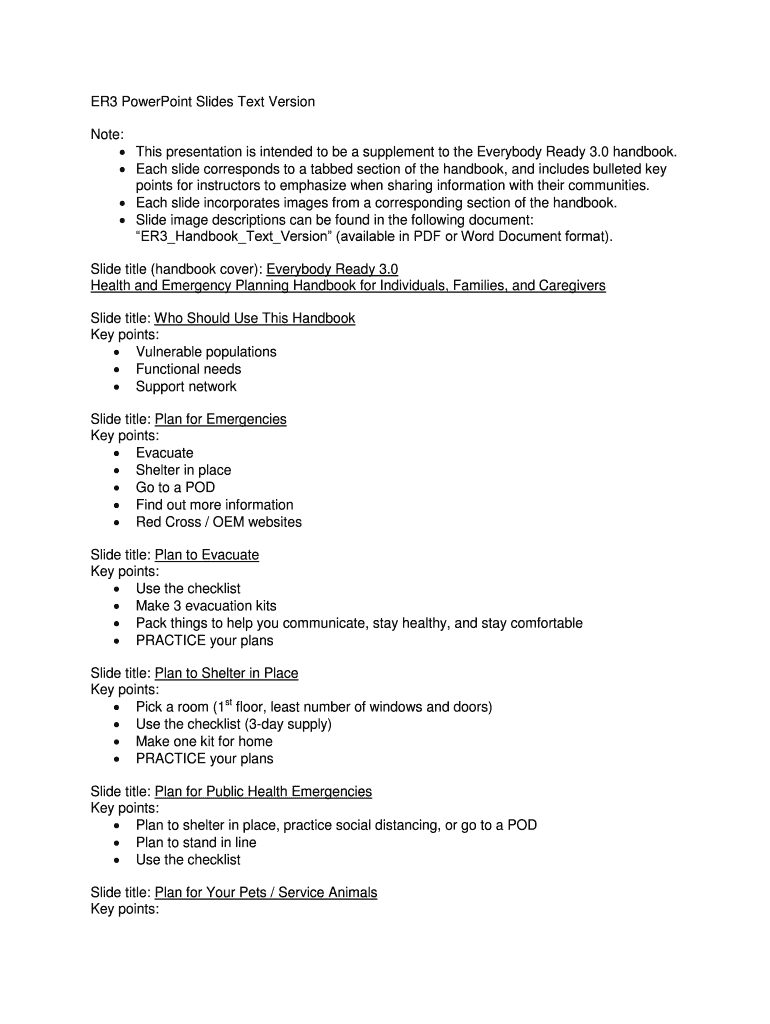 Fillable Online phila ER3 PowerPoint Slides Text Version Note This ...