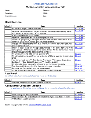Fillable Online ct Must be submitted with estimate at FDP Fax Email ...