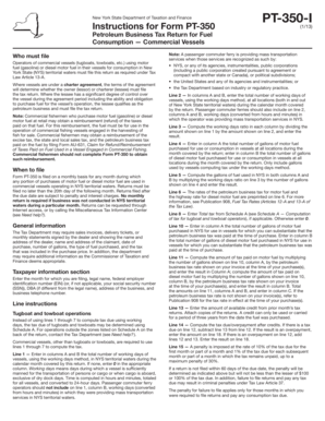 NY PT-350-I 2013 - Fill and Sign Printable Template Online