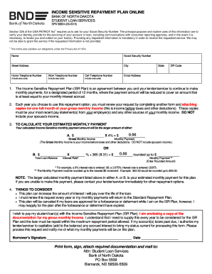 Fillable Online ISR Plan Formdoc Fax Email Print - pdfFiller