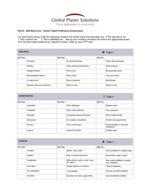 Fillable Online PART II - CTP Assessment 2doc Fax Email Print - pdfFiller