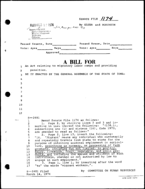 Fillable Online legis iowa SF 1174TIF - legis iowa Fax Email Print ...