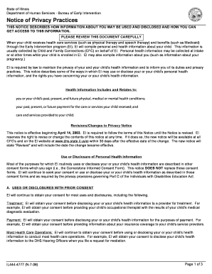 Fillable Online dhs state il Department of Human Services Bureau of ...