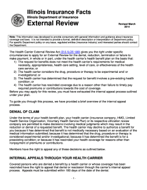 Fillable Online External Review Fact Sheet Fax Email Print - pdfFiller