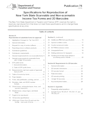 Fillable Online tax ny Pub-75 - tax ny Fax Email Print - pdfFiller