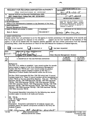 Fillable Online archives Scheduling Oil Analysis Records and Product ...