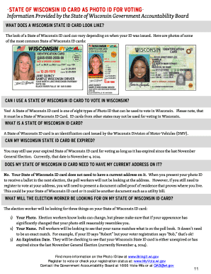 Fillable Online gab wi WI State ID Card as Photo IDpdf - gab wi Fax ...