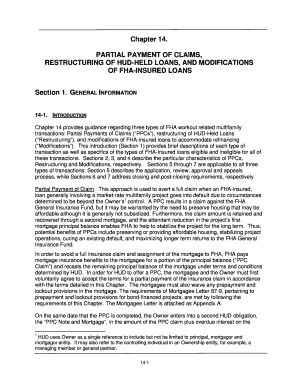 Fillable Online Chapter 14 PARTIAL PAYMENT OF CLAIMS RESTRUCTURING Fax ...